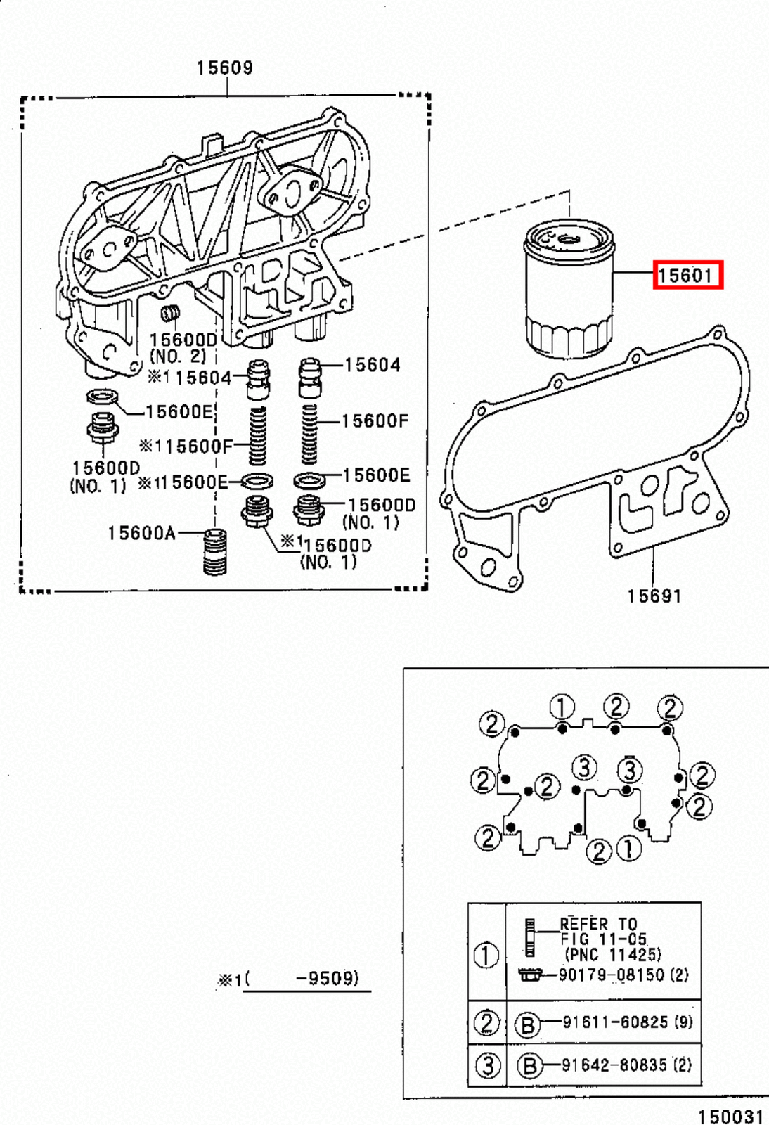 Genuine LandCruiser HZJ76 HZJ75 HZJ74 HZJ73 HZJ71 HZJ70 1HZ Oil Filter ...