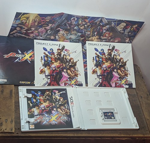 Project X Zone Limited Edition Nintendo 3DS, 2013 Complete w/Everything ...