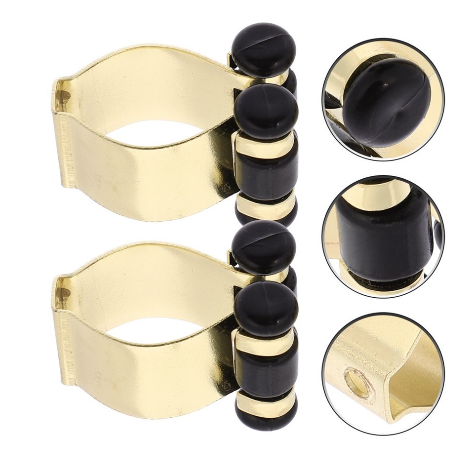 2 Pcs Fishing Rod Clamp Storage Clip Clamps Medium Racks for Poles ...