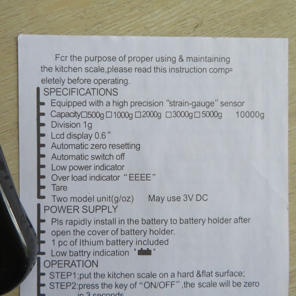 eBay SF-400 Digital Shipping Scale LCD Display 10000g/1kg Capacity ...