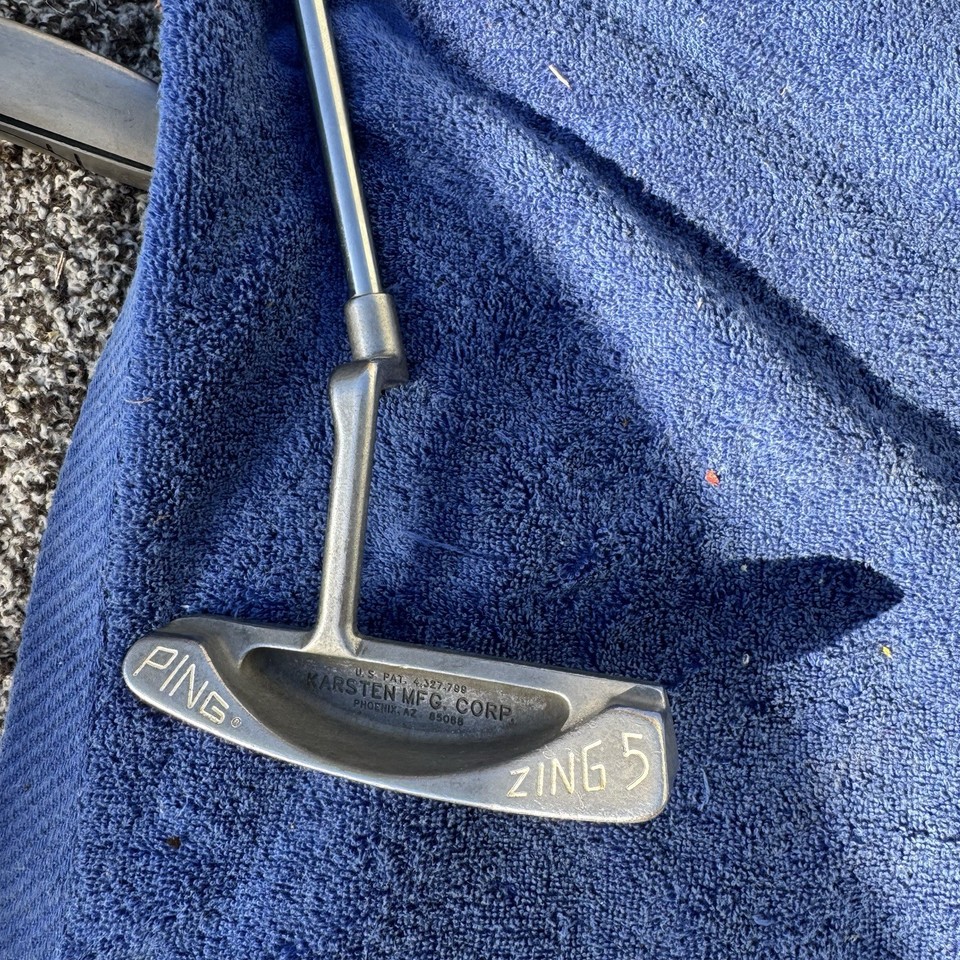 Ping Zing 5 Putter Karsten 85068 MFG Corp. 35" Original Ping Grip Steel ...