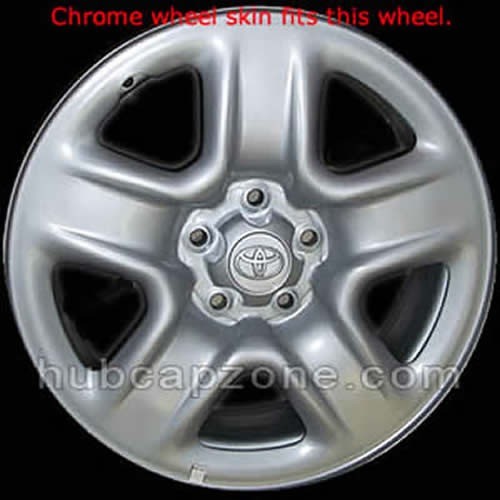 Chrome 2009-2010 Toyota Rav4 Wheel Skins Hubcaps 17" Rav 4 Wheel Covers ...