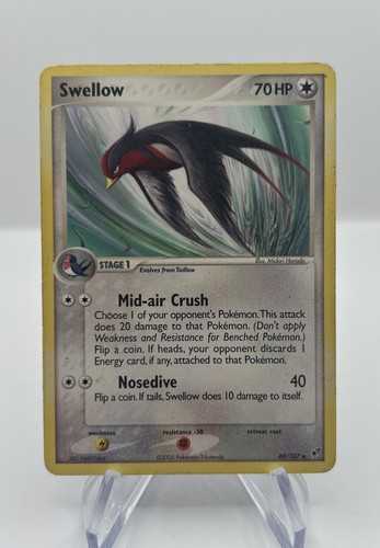 Swellow - 49/107 EX Deoxys - Pokémon TCG | eBay
