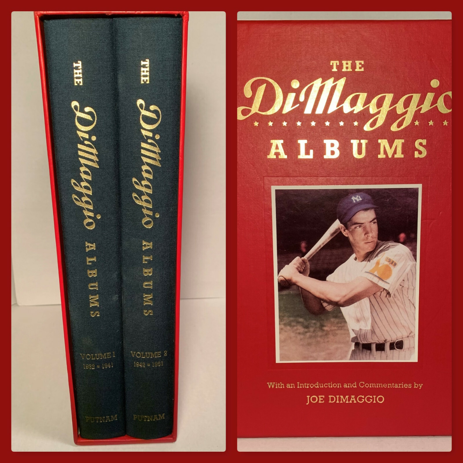 The Dimaggio Albums by N.Y. Yankees Legend Joe DiMaggio (1989 Putnam ...