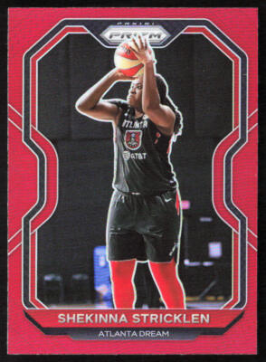 2021 Panini Prizm WNBA Shekinna Stricklen Red /299 #35 Atlanta Dream | eBay