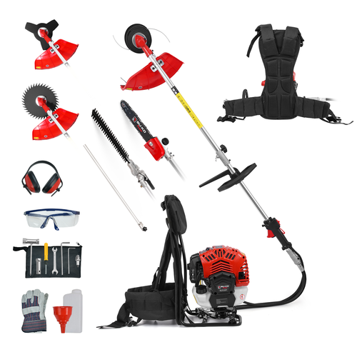 BU-KO 52cc Backpack Long Reach Petrol Strimmers, Hedge Trimmer, Pruner ...