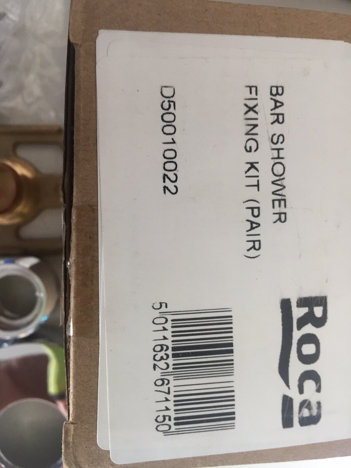 Roca Bar Shower Valve Easy Fix Fixing Kit Chrome (Pair) D50010022 ...