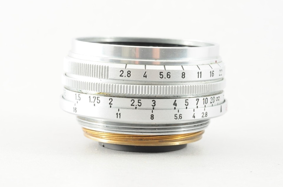 Near Mint Canon 28mm F/2.8 MF Lens For LTM L39 Leica Screw Mount #3166 ...