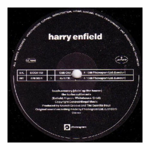 Harry ENFIELD Loadsamoney Doin' up The House Vinyl 12 Id7426z for sale ...