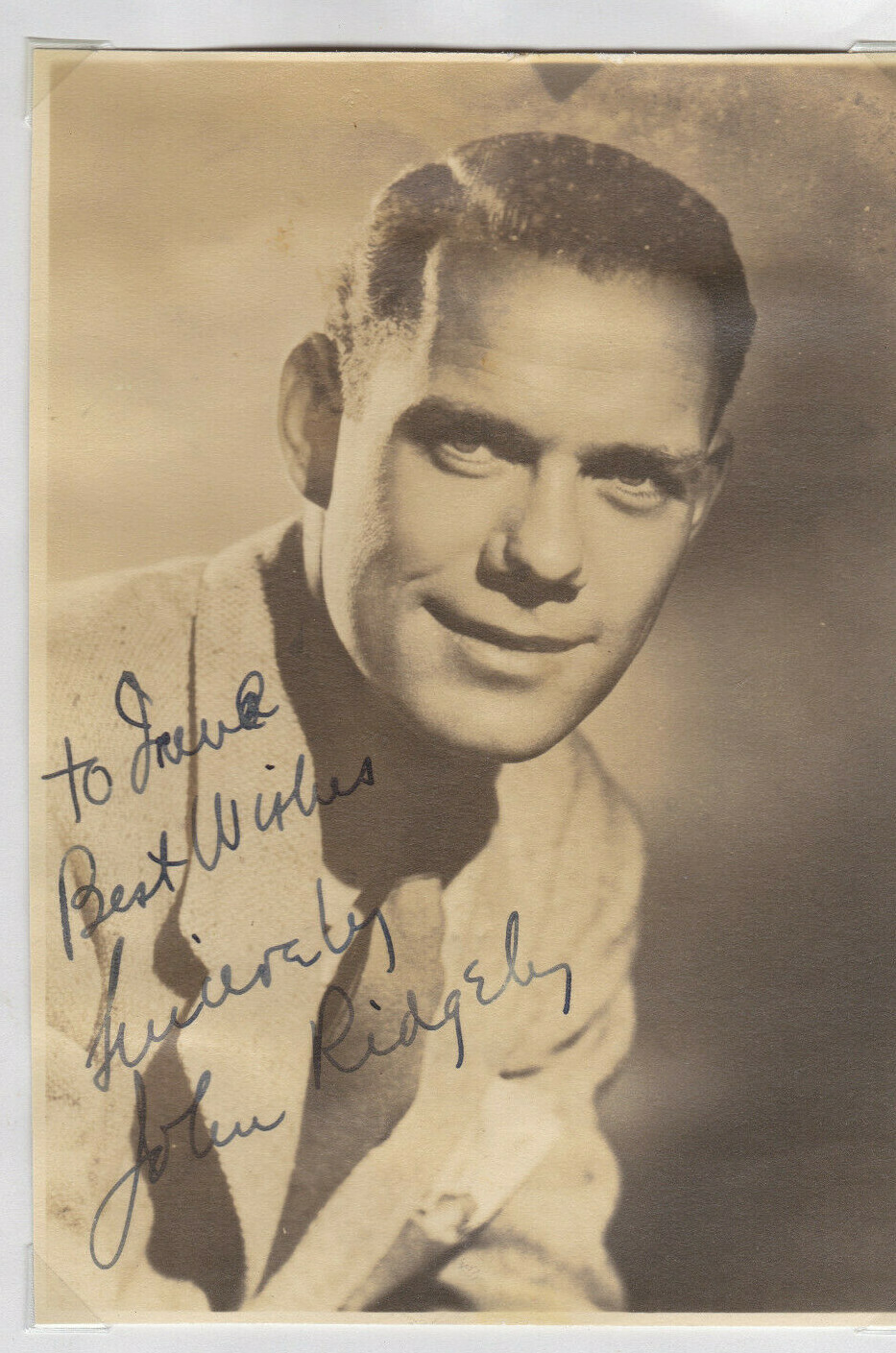 John Ridgely Signed Autographed Headshot Photograph - the Melchior ...