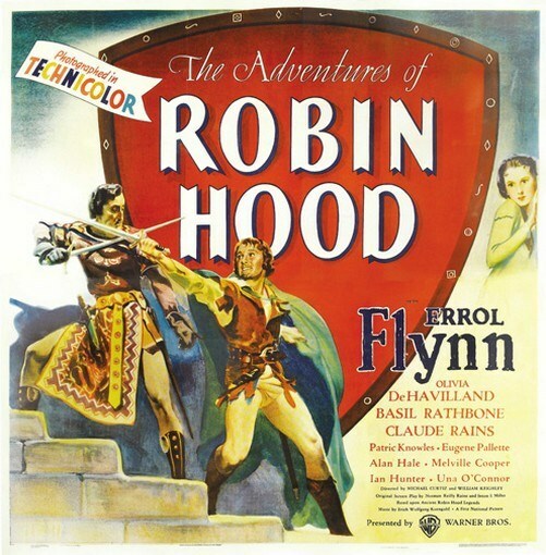 ROBIN HOOD MOVIE POSTER Errol Flynn RARE HOT VINTAGE 9 | eBay