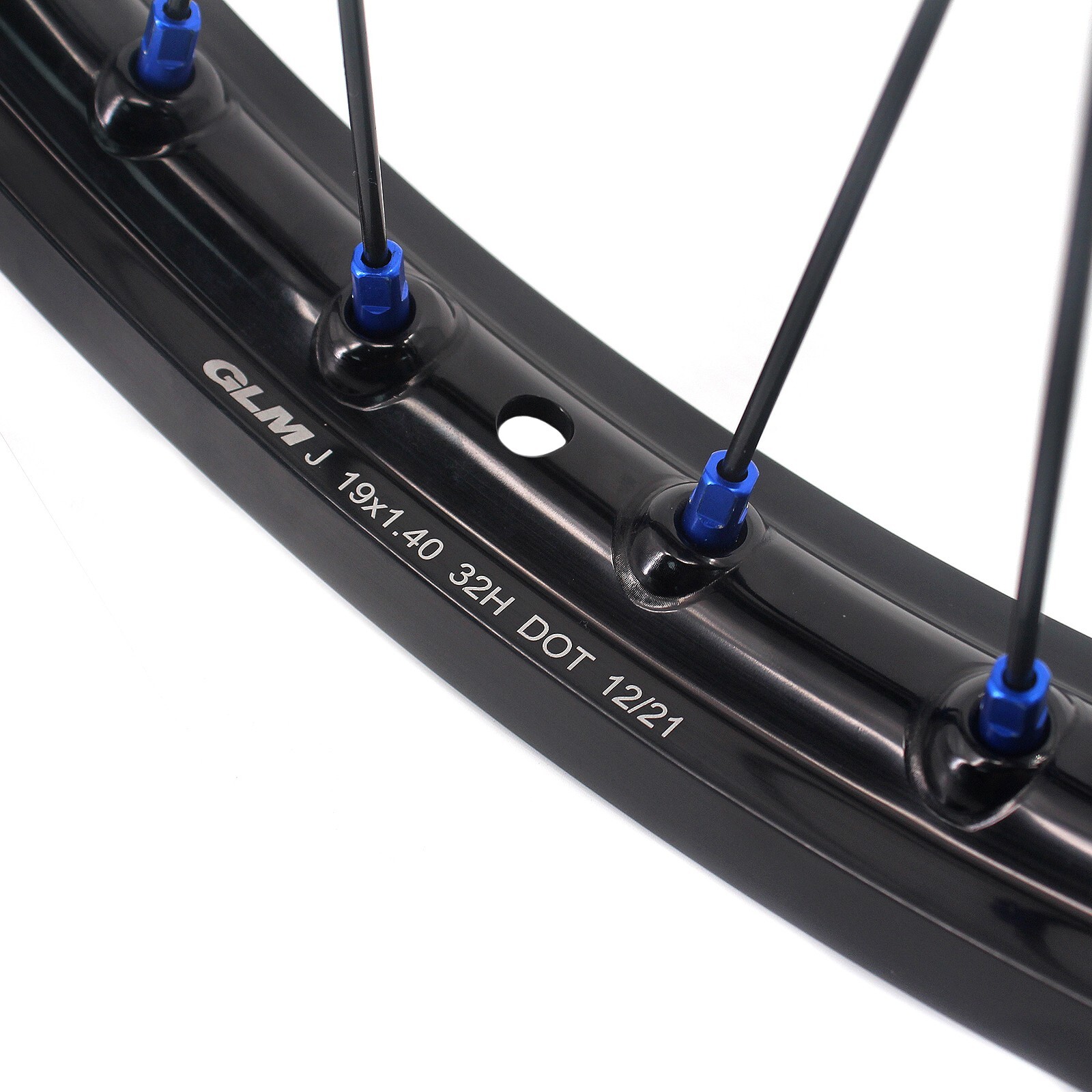 KKE 19/16'' Spoke Wheels Rims For Surron Light Bee X Blue Wheel CNC ...