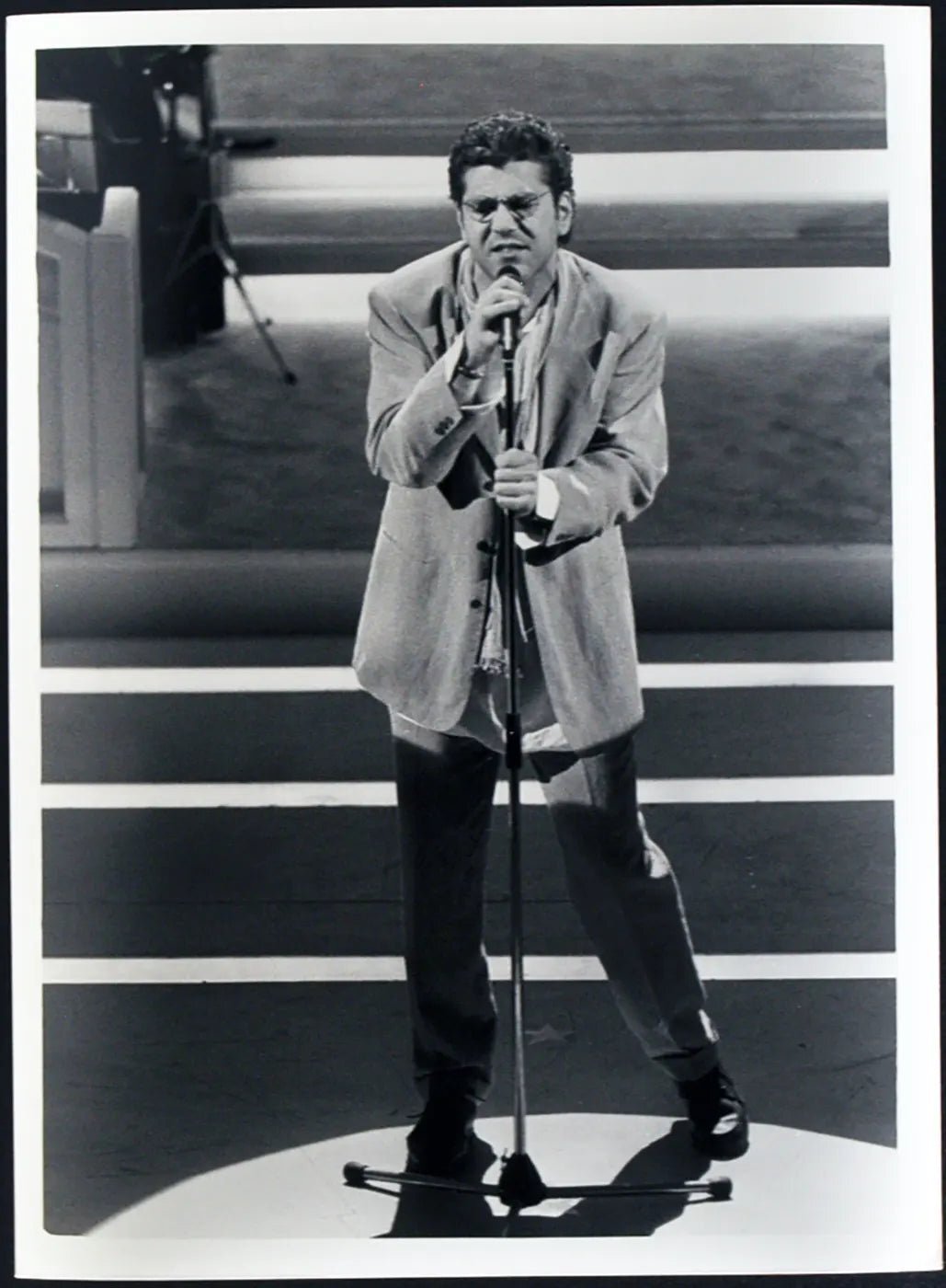 Foto vintage Michele Zarrillo Festival di Sanremo 1994 Ft 2477 - Stampa 24x18 cm | eBay