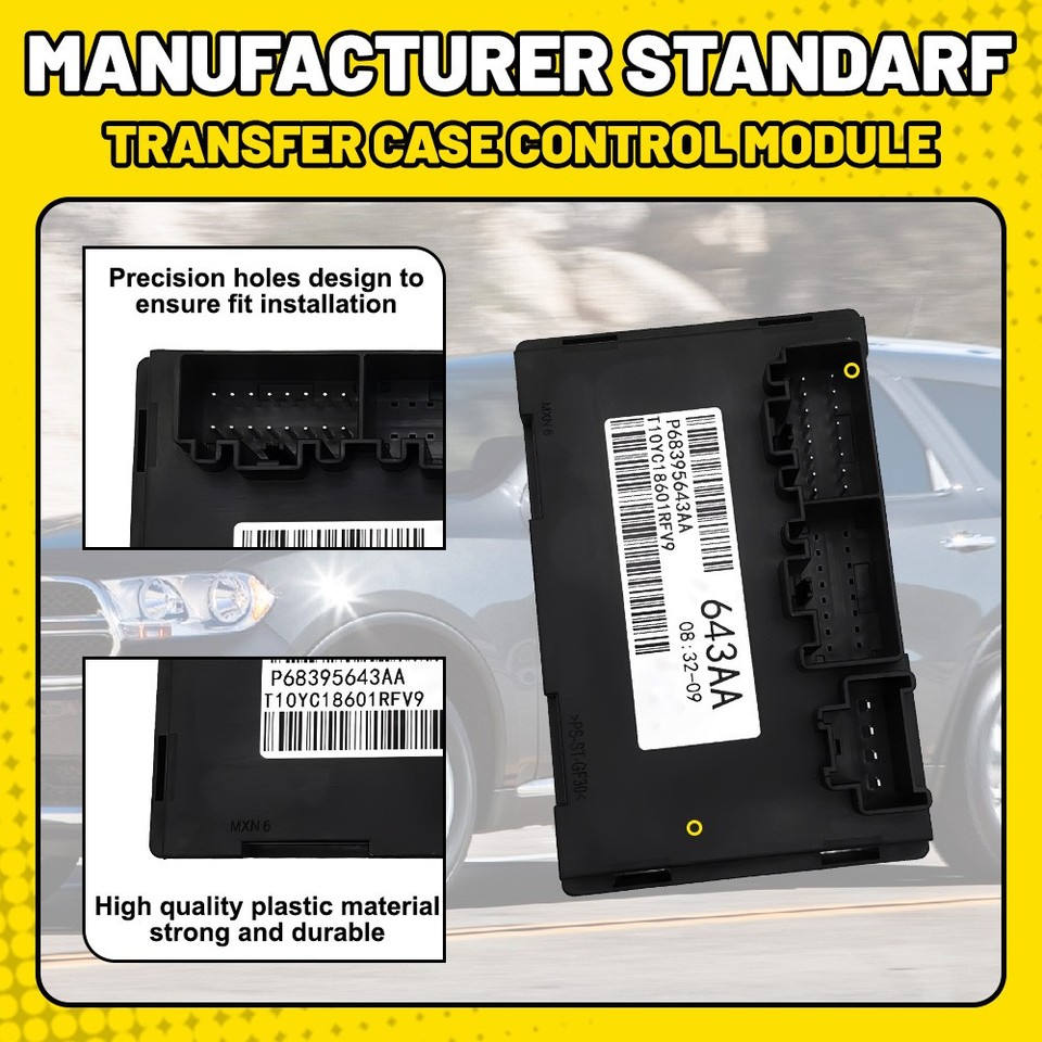 Programmed Transfer Case Control Module 68395643AA FIT Jeep 11-13 Grand ...