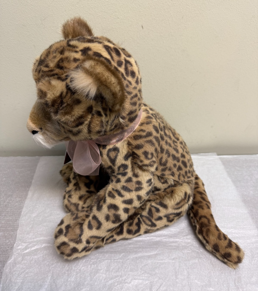 Charlie Bears Saunter 2024 Plush Zanzibar leopard 15" Stuffed Animal | eBay