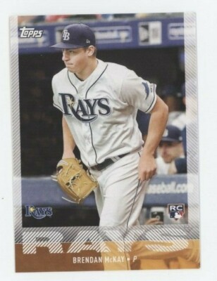 Brendan McKay 2020 Topps UTZ EXCLUSIVE PROMO Rookie Card #62 TAMPA BAY ...