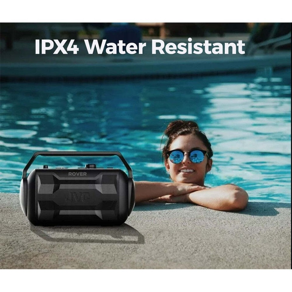 JVC ROVER Portable Indoor/Outdoor Bluetooth Speaker - XSS521PB | eBay