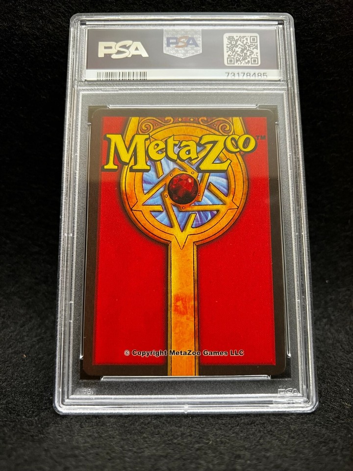 MetaZoo MOTHMAN BLISTER PROMO (2021 Cryptid Nation 1st Edition) PSA 8 ...