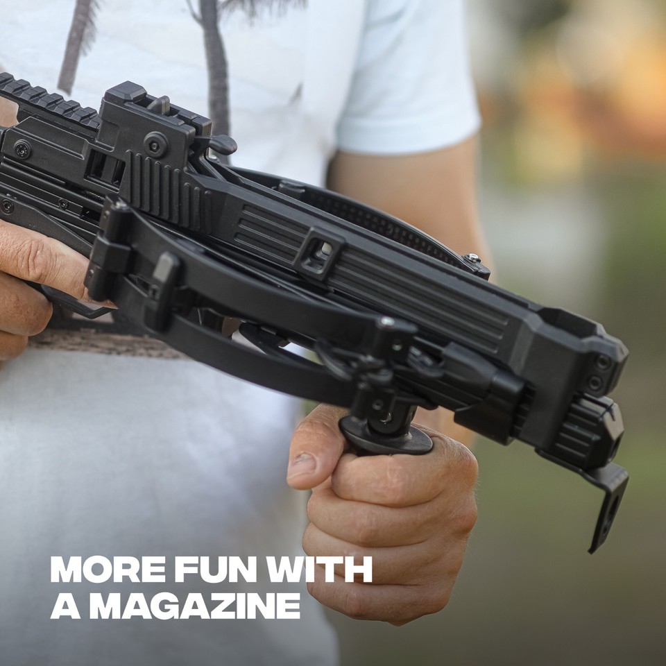 BALLISTA BAT Reverse Draw Compound Crossbow 340 fps 150lbs with ...