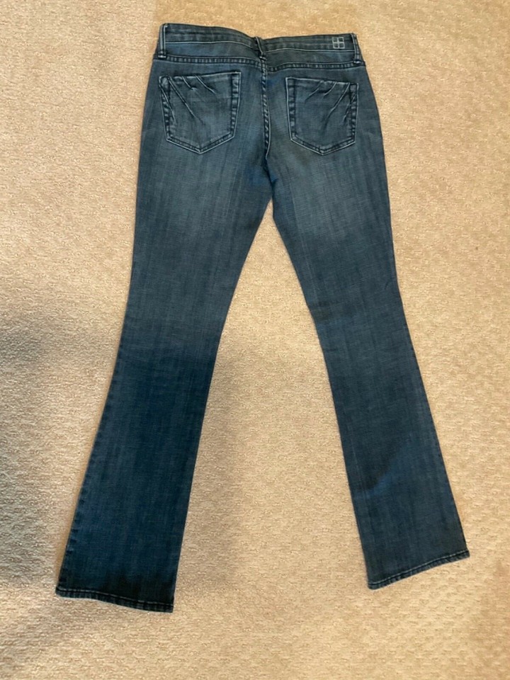 Salt Works Womens Size 28 Broadway Boot Cut Jeans Blue Denim Pants | eBay