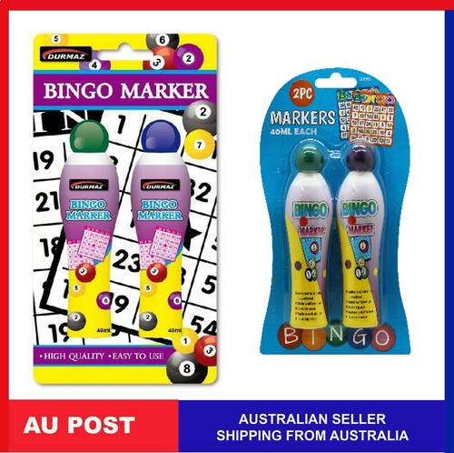 Bingo Marker Pen Dabbers Dauber BingoMarkers Colours Red & Green | eBay