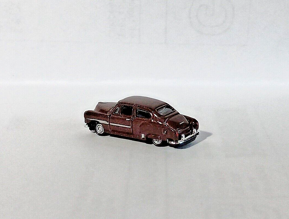 Classic Metal Works Dark Red 1951 Chevrolet Fleetline Sedan N scale | eBay