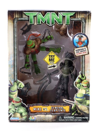 Teenage Mutant Ninja Turtles Movie MIKE vs GENERAL SERPIENTE New ...