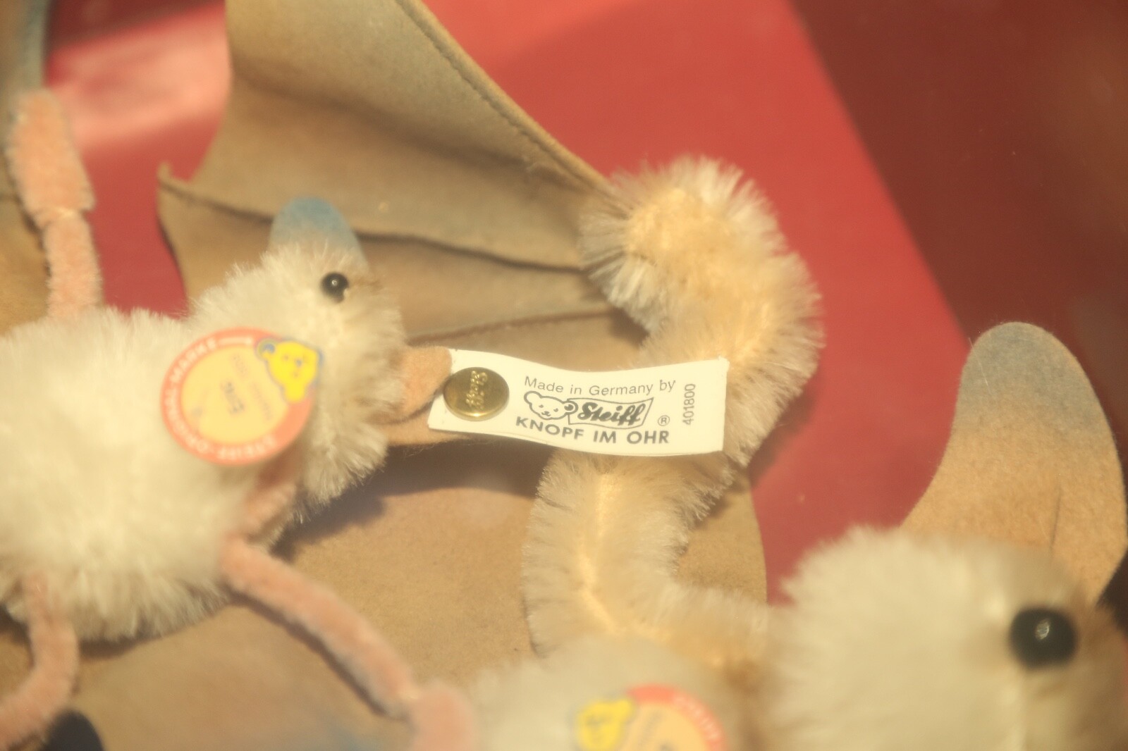 VTG Ltd Ed Steiff - Two Mohair & Felt Toy Bats - Eric 1990 Replica ...