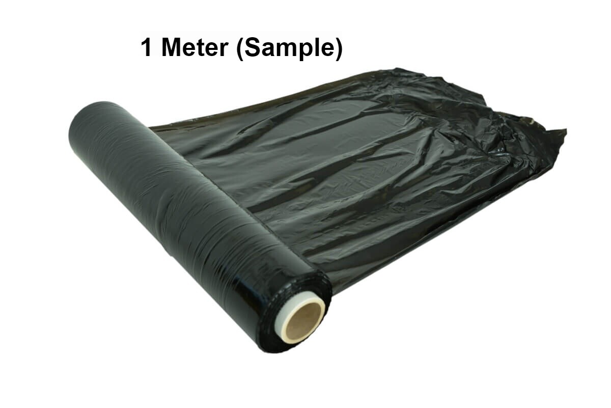 Pallet Wrap Black Clear Shrink Wrapping Film 400mm X 250M Regular ...