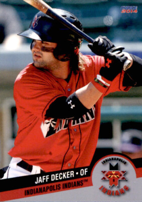 2014 Indianapolis Indians Choice #7 Jaff Decker Phoenix Arizona AZ ...