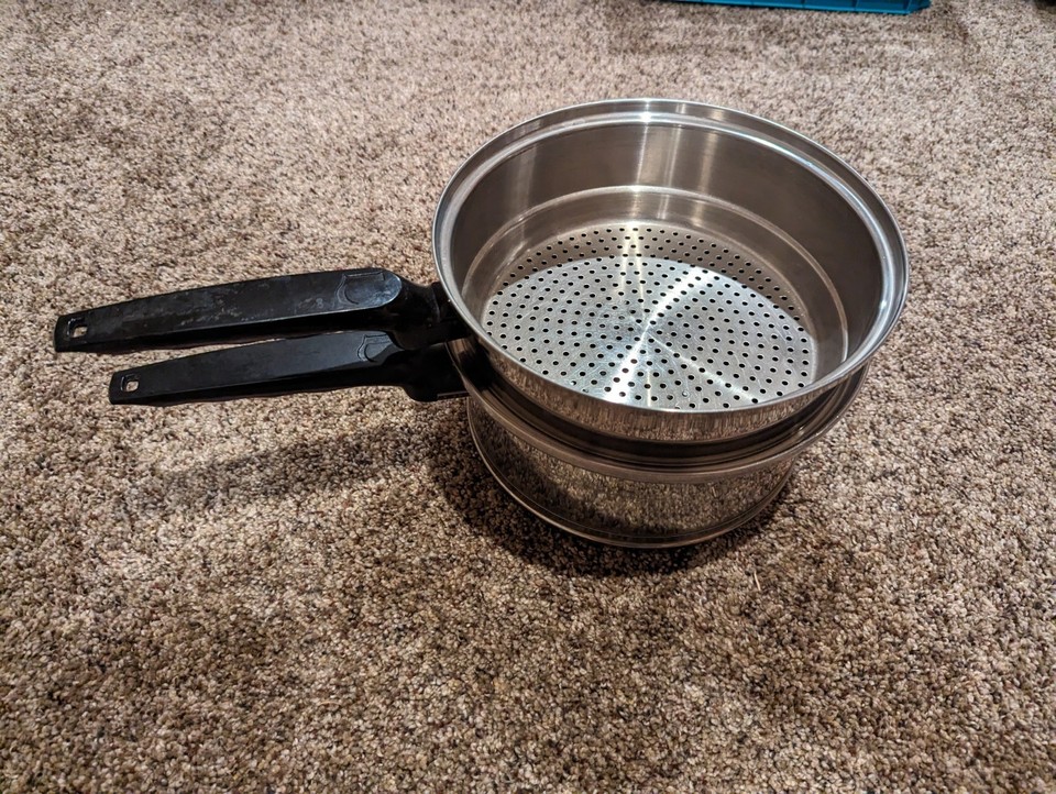 Lifetime Stainless Steel T304L SS Cookware Set 12PCs, Pots, Saucepans ...