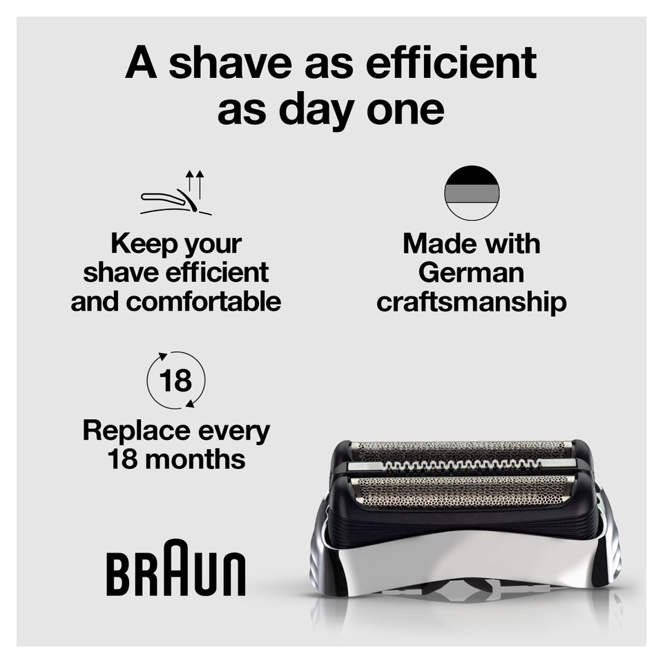 For Braun Series 3 32B Shaver Replacement Head ProSkin Electric Shavers ...