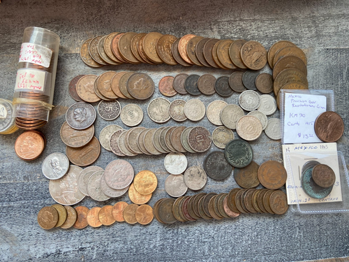 Large Mexico Coin Lot - Early coins - Great Collection | eBay
