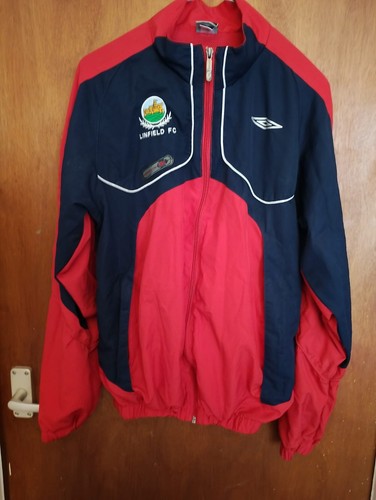 UMBRO LINFIELD FC, SMALL MEN'S TRACKSUIT, NORTHERN IRELAND FOOTBALL. | eBay