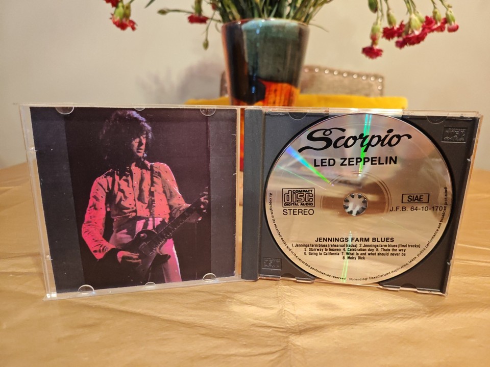 Led Zeppelin- Live Toronto,Canada Plus Studio Session Cd (1971) Rare ...