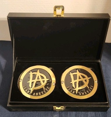 Official WWE Dean Ambrose Replica Belt Side Plates | eBay