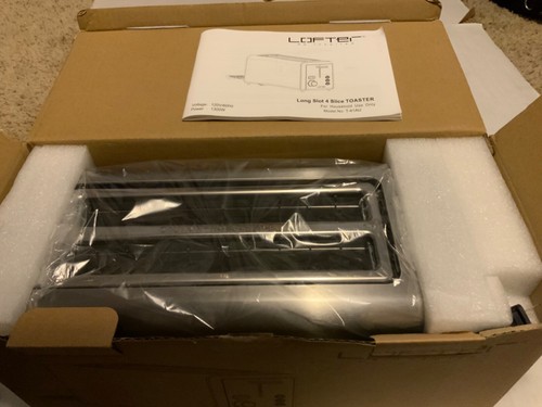 lofter longslot 4 slice toaster | eBay
