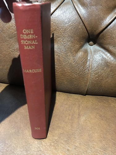 One-Dimensional Man, Herbert Marcuse, 1968, Hardcover Book Radical | eBay