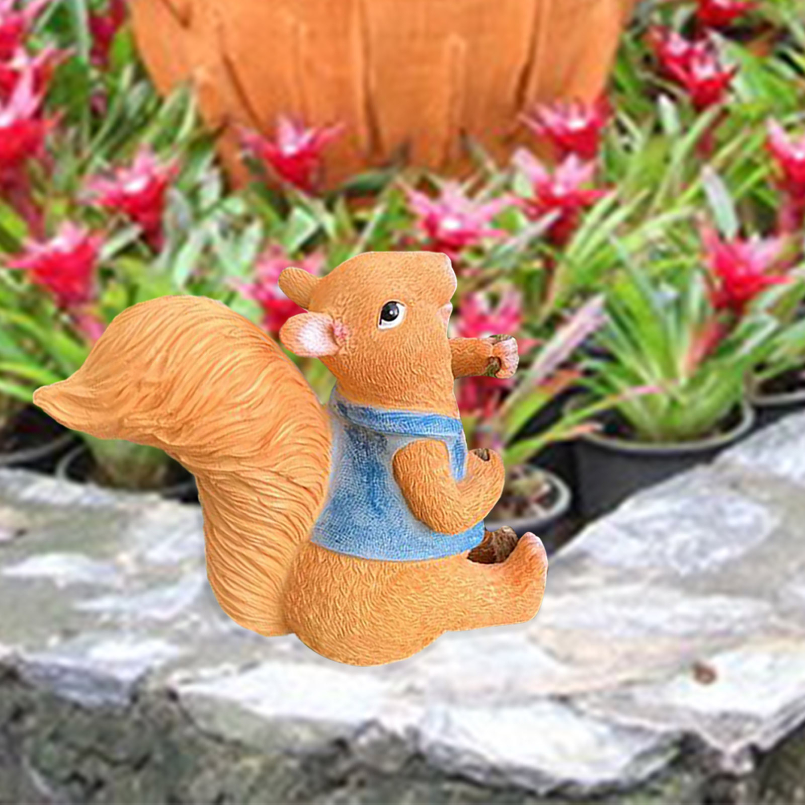 Squirrel Garden Decor Cute Tree Hanging Figure Realistic Climbing ...
