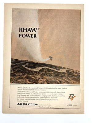 Vintage Magazine Ad, DALMO VICTOR. 1969. Color. | eBay
