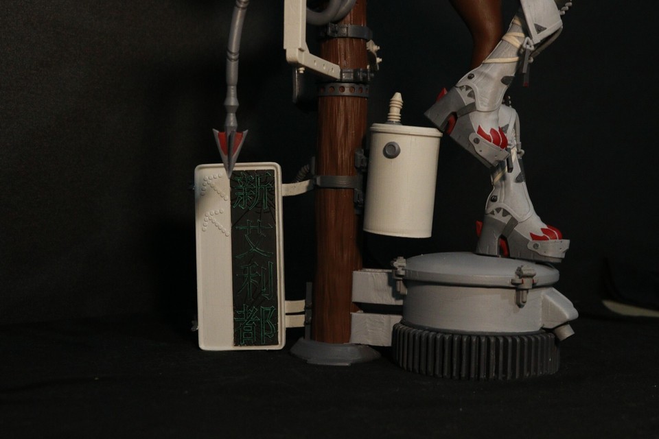 Jane Doe ZZZ 3D Printed 12K Figure Statue Resin Model Kit Unassembled ...