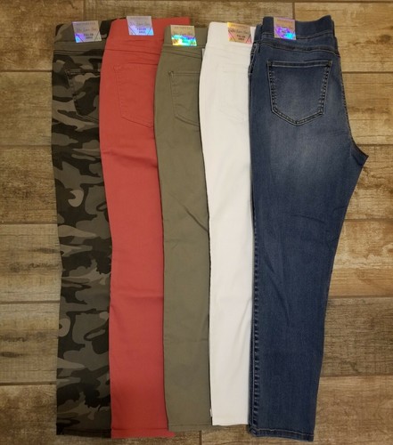 LUCY JEANS Sound/style PULL ON 26" ANKLE Leggings high waist Beau ...