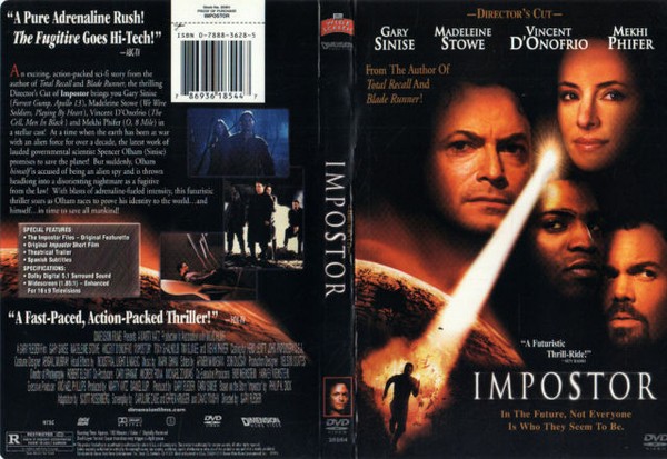 Impostor (DVD, 2002, Exclusive New Cut) for sale online | eBay