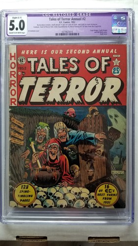 Tales Of Terror Annual #2 CGC 5.0 VG/F (Restored) EC Comics | eBay