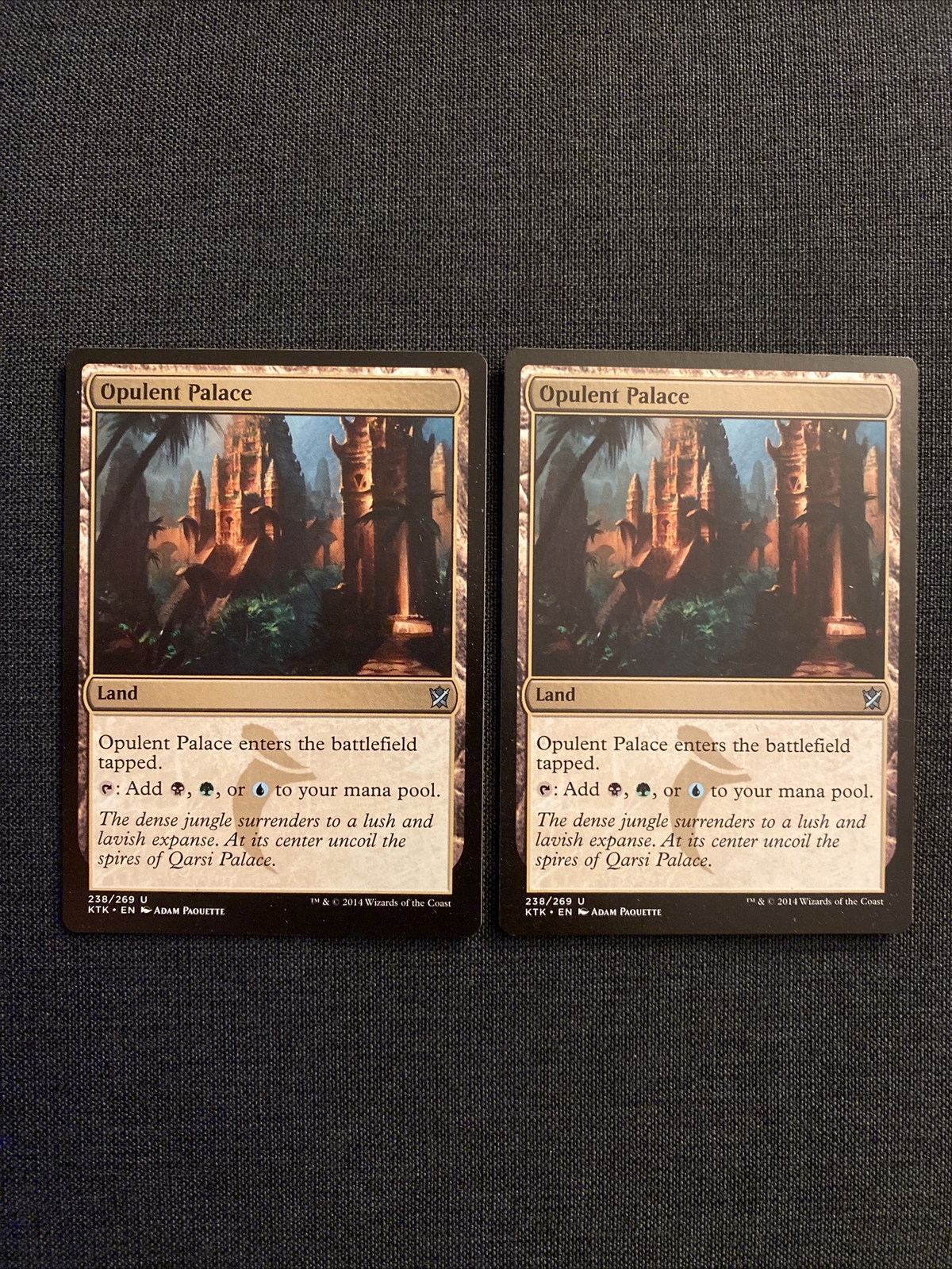 Opulent Palace Khans of Tarkir 2x - Near Mint, English MTG Magic | eBay