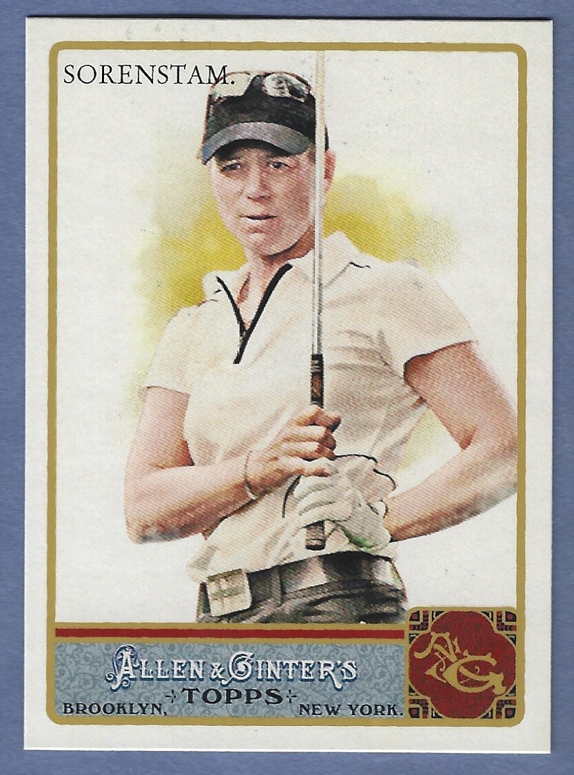 2011 Topps Allen and Ginter #45 Annika Sorenstam Card Golf | eBay