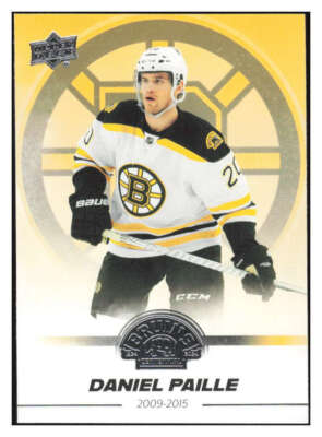 Daniel Paille 2023-24 Upper Deck Boston Bruins Centennial #60 NHL Box S ...