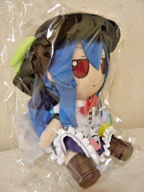 TOUHOU PROJECT Fumo Fumo Hinanai Tenshi Series 44 Plush Doll Gift Badge ...