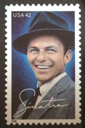 FRAMED SINGER, ACTOR FRANK SINATRA UNUSED 2008 U.S. POSTAGE STAMP | eBay