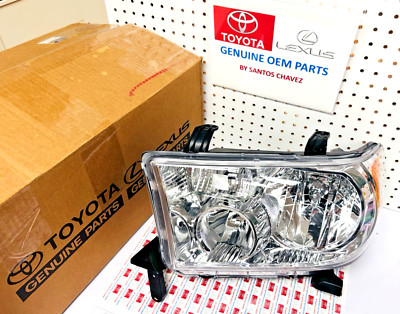 2007-2013 Tundra Left (Driver)Front Headlight Lamp GENUINE OEM PART ...